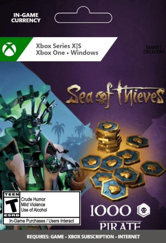 Buy Sea of Thieves Seafarer’s Ancient Coin Pack – 1000 Coins PC/XBOX ...