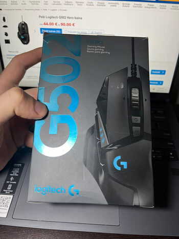 Comprar Logitech G502 hero gaming pelytė
