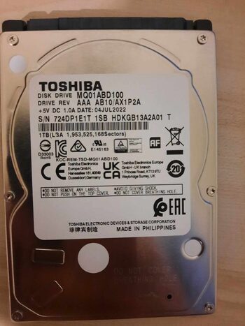 Comprar Toshiba 1 TB HDD Storage | ENEBA