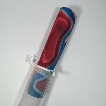 Comprar Extended Gaming Mousepad 90x40 cm - Abstract Red and Blue