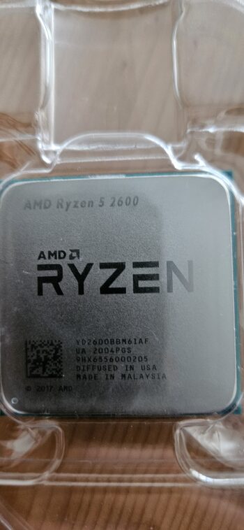 Pirkti AMD Ryzen 5 2600 3.4-3.9 GHz AM4 6-Core CPU