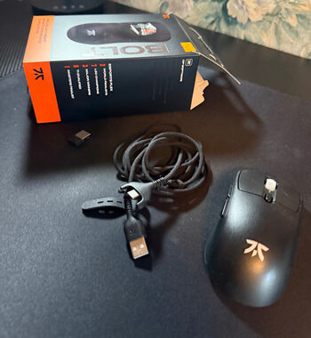 Comprar Pelytė “Fnatic - BOLT”. + kilimėlis + klaviatūra.