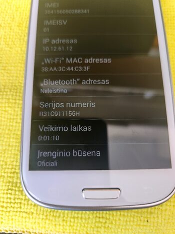 Comprar Samsung I9300 Galaxy S III 16GB Marble white | ENEBA