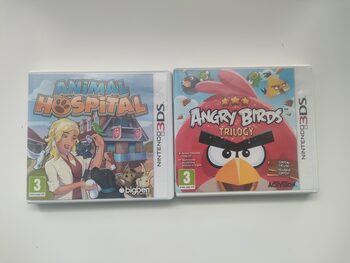 Comprar Pack 2 juegos (3ds y 2ds) Angry Birds Trilogy, Animal Hospital