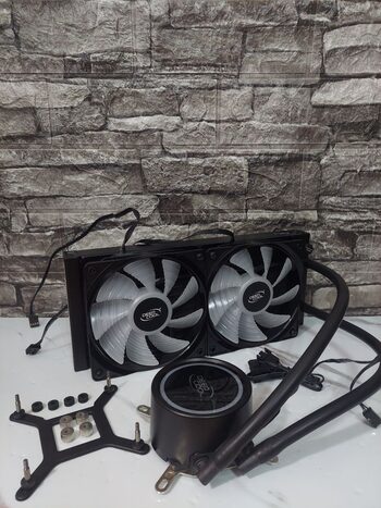 Pirkti DeepCool Gammaxx L240T Red 500-1800 RPM Water Cooled CPU Cooler ...