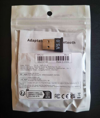 Comprar USB Bluetooth adapteris dongle BT 5.0