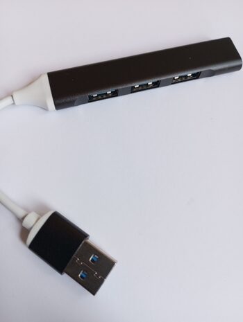 Comprar Adapteris USB hub išplėtimas 4 papildomus usb jungtis juodas ...