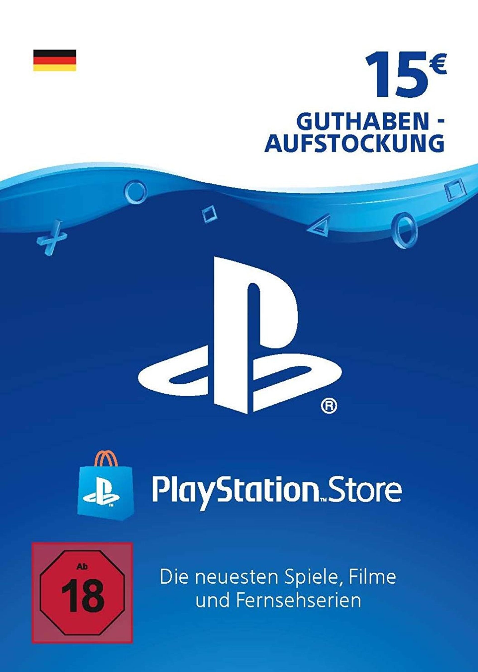 Buy PlayStation Network Card 15 EUR DE key Cheaper