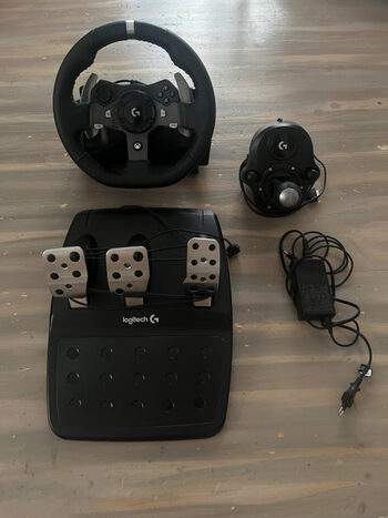 Comprar Logitech G920 (vairas, pedalai, greiciu deze)