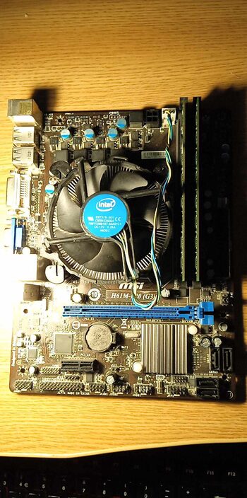 Pirkti MSI H61M-P20 (G3) Intel H61 Micro ATX DDR3 LGA1155 1 x PCI-E x16 ...
