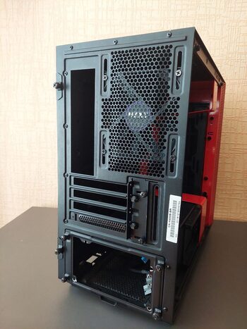 Pirkti NZXT H400 MicroATX Mini Tower Black / Red PC Case | ENEBA