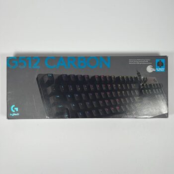 Pirkti Logitech G512 Carbon GX Mechanical Gaming Keyboard - Black | ENEBA