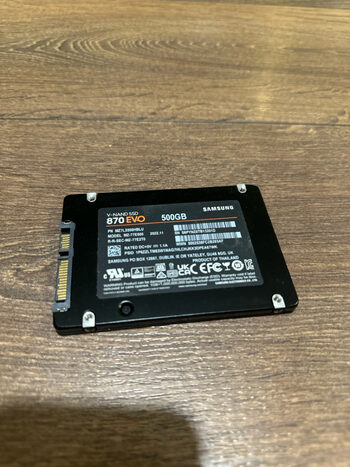 Comprar Samsung 870 EVO 500gb SSD sata diskas
