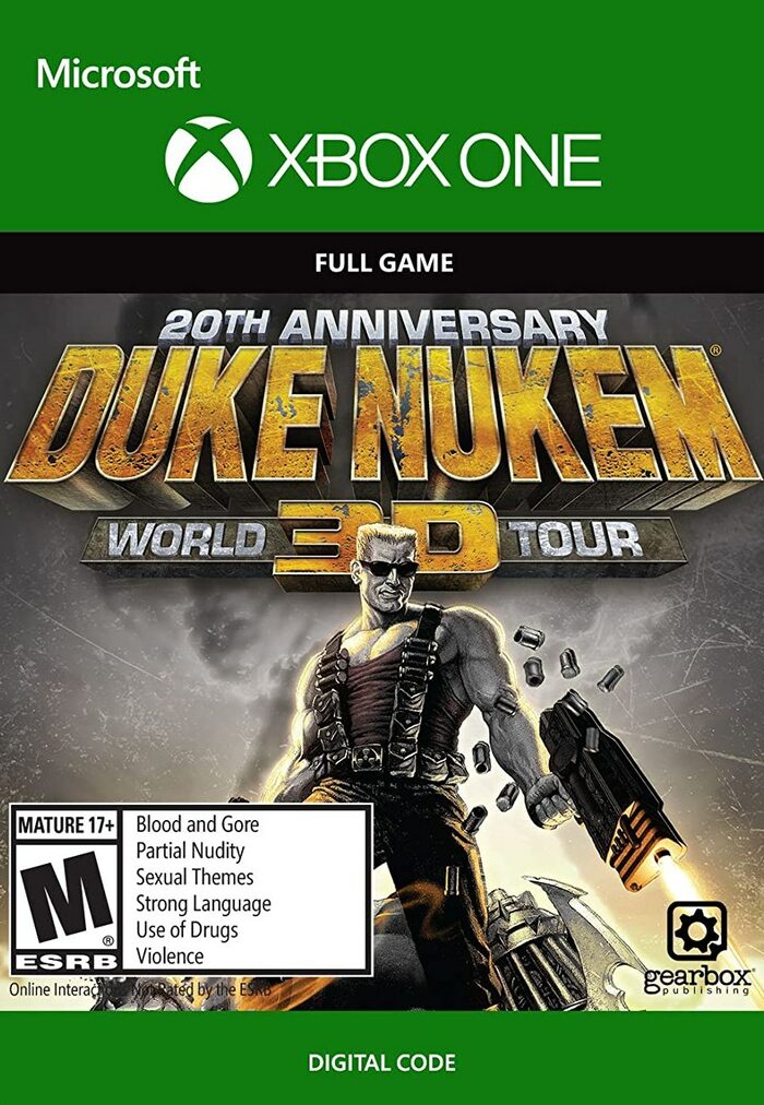 Duke Nukem 3D 20th Anniversary World Tour Xbox CD key