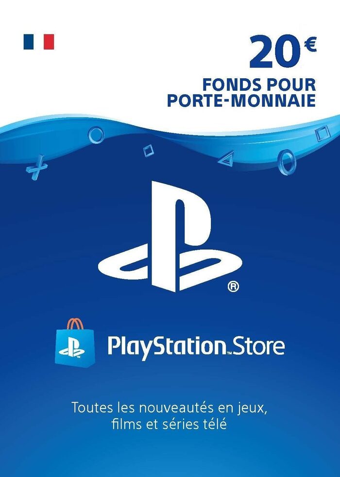 Carte PSN - Acheter de carte cadeau PlayStation pas cher