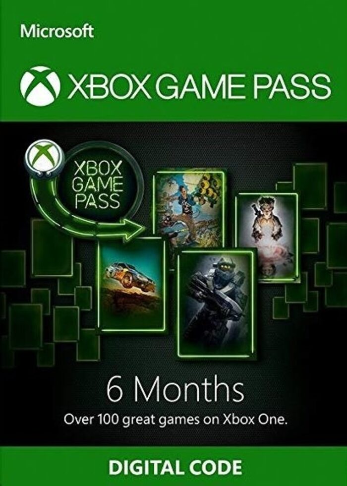 Xbox Game Pass subscription 6 months for cheap Visit