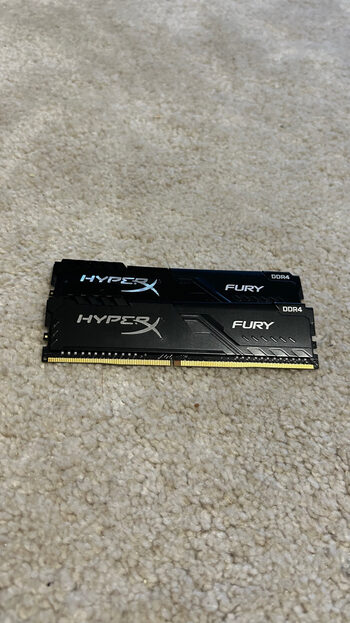Pirkti Hyper X Fury DDR4 2666mhz 16gb (2x8gb) ram setas