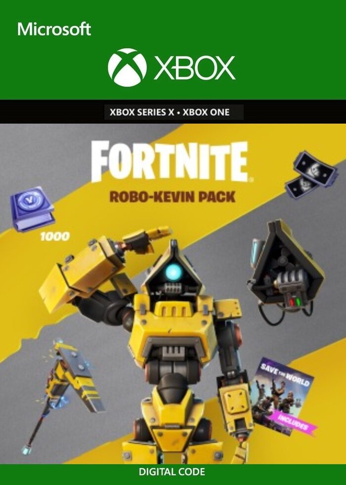 Buy Fortnite - Robo-Kevin Pack + 1000 V-Bucks Challenge XBOX LIVE Key ...