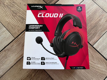 Pirkti Ausinės HyperX Cloud II (Juoda/Raudona) | ENEBA