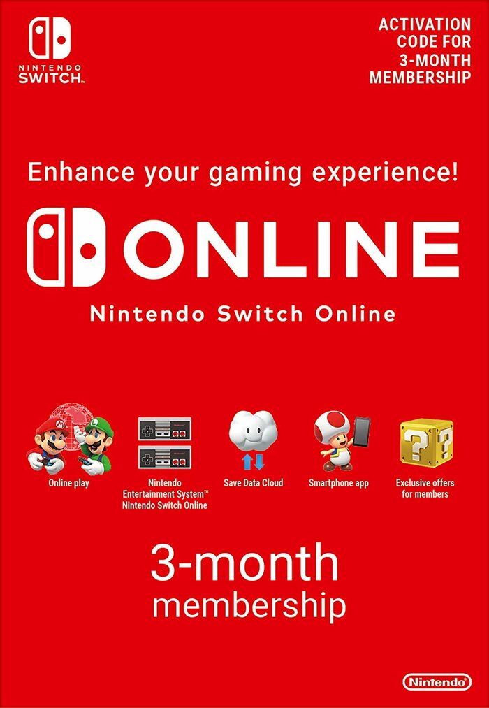 Buy Nintendo Switch Online 3 month key cheaper Visit