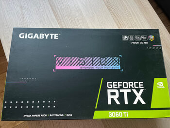 Pirkti Gigabyte Geforce RTX 3060 Ti Vision OC 8G