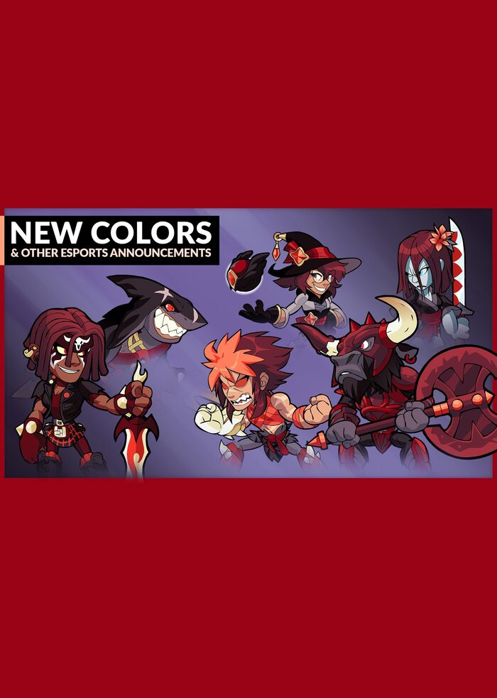 Buy Brawlhalla - Esports Colors V2 (DLC) PC Other key! Cheap price