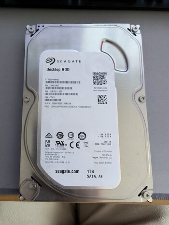 Comprar Seagate Barracuda 1 TB HDD Storage