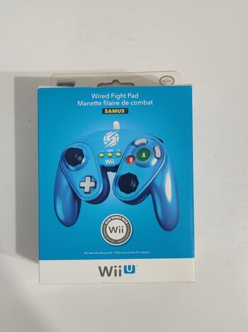 Comprar Mando Fight Pad Con Cable, Samus Zero Suit (Nintendo Wii U) | ENEBA