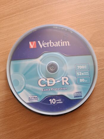 Comprar 10 CD-R Verbatim 700MB 52X velocidad
