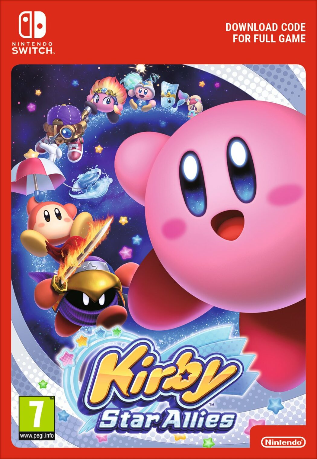 Kirby Star Allies Nintendo Switch eShop Key JAPAN