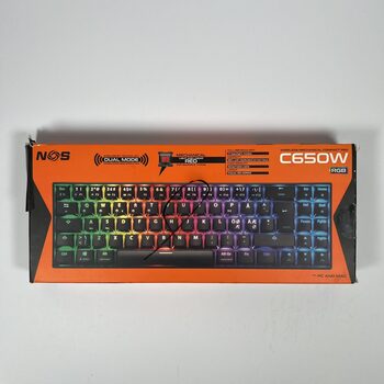 Comprar NOS C-650W COMPACT KEYBOARD PRO RGB GAMING KEYBOARD - BLACK