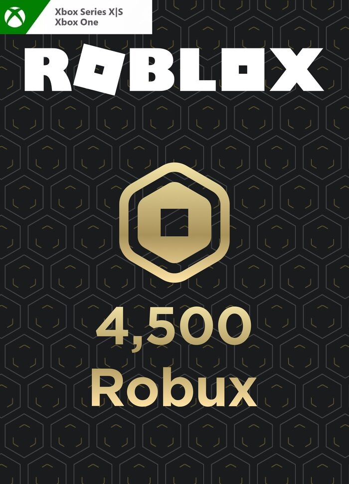 Get Robux Cash | Cheap 4,500 Roblox Robux Card