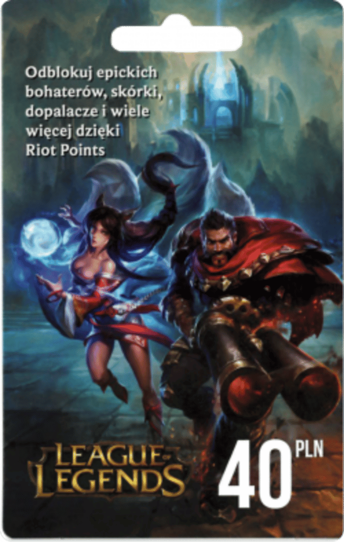 LoL Gift Card 40zł - Riot / Valorant Points!