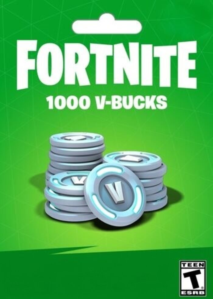 Fortnite 1000 V-Bucks gift card Epic Games key cheap