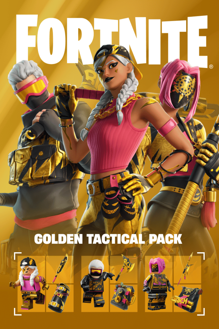 Buy Fortnite - Golden Tactical Pack Xbox key! Cheap price
