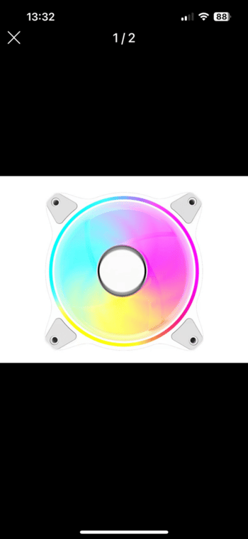 Comprar Ausen ARGB case fan White 120mm