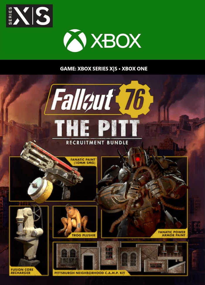 Buy Fallout 76: The Pitt Recruitment Bundle (DLC) Xbox key! Cheap price