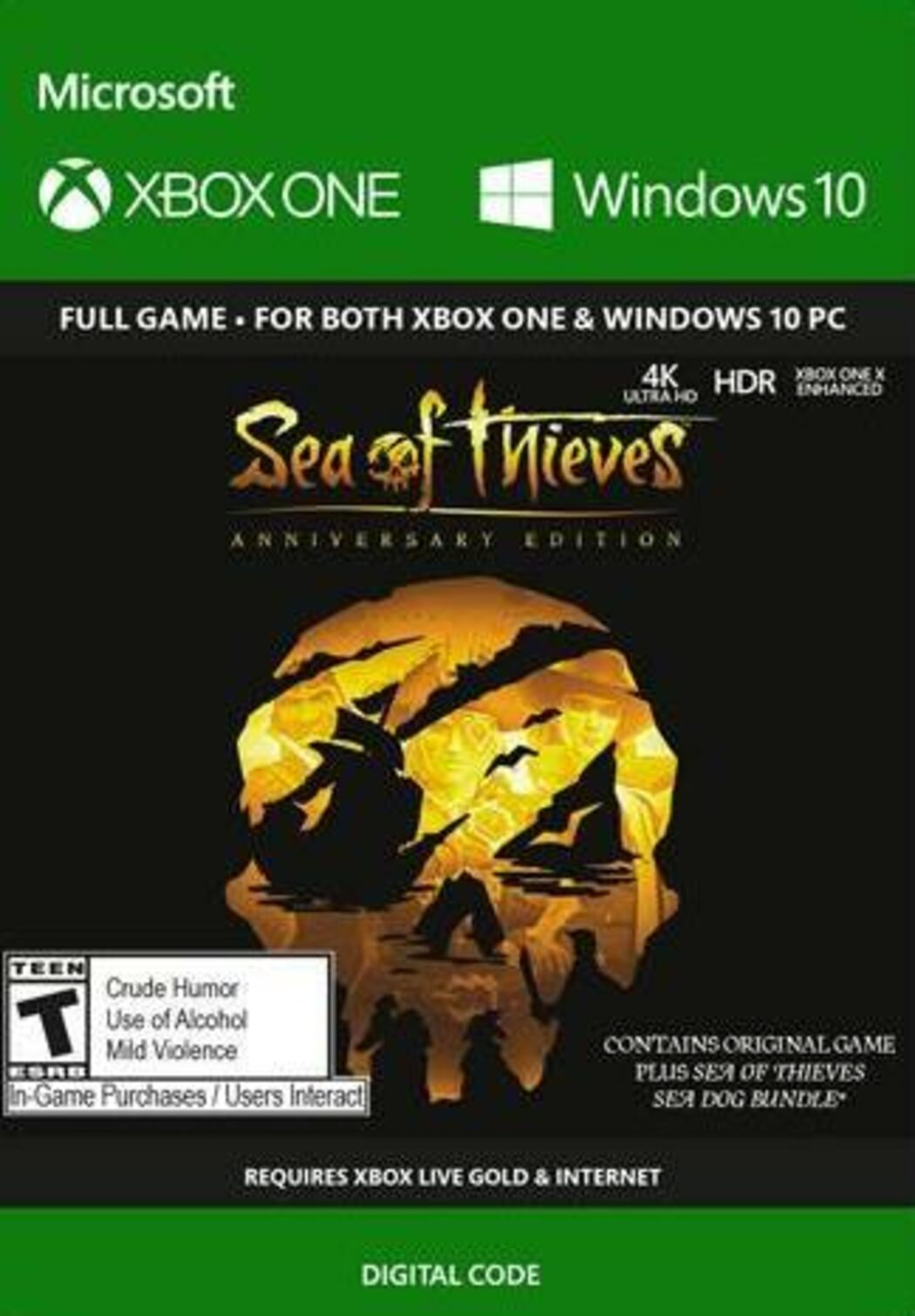 Sea of Thieves Anniversary Edition PC Xbox One Xbox Key GLOBAL