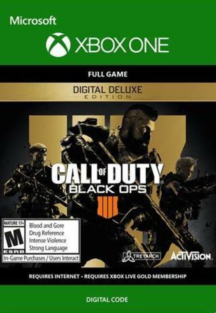 Call of Duty Black Ops 4 Digital Deluxe Xbox key